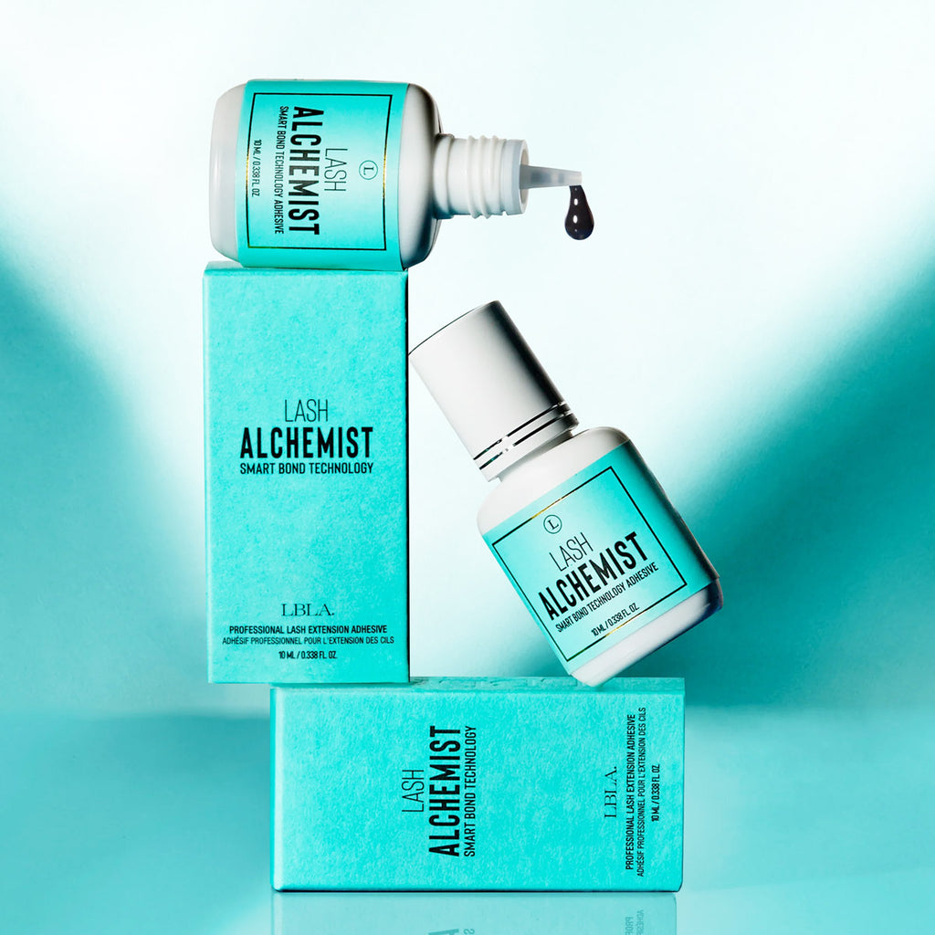 Lash Alchemist | Professioneller, schnelltrocknender Wimpernkleber – LashBox LA - Deutschland
